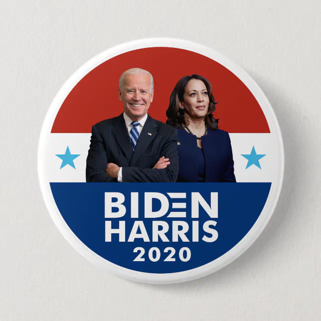 Biden Harris 2020 button | Zazzle