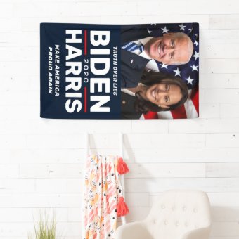 Biden Harris 2020 Custom Campaign Banners | Zazzle
