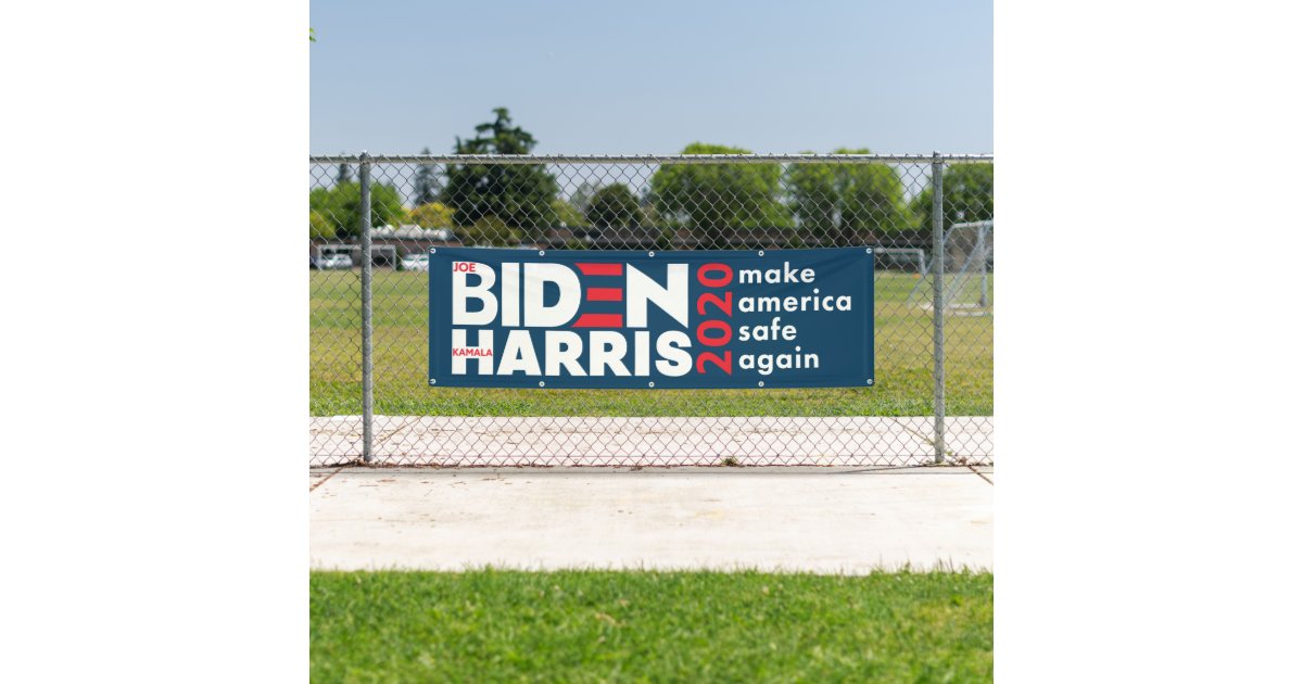Biden Harris 2020 Election Campaign Indoor Outdoor Banner | Zazzle