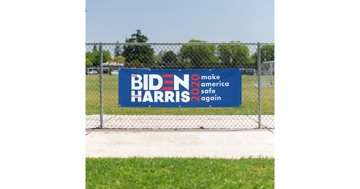 Biden Harris 2020 Election Campaign Indoor Outdoor Banner | Zazzle