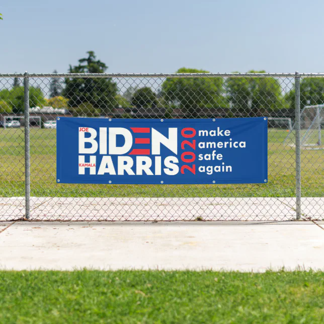 Biden Harris 2020 Election Campaign Indoor Outdoor Banner | Zazzle