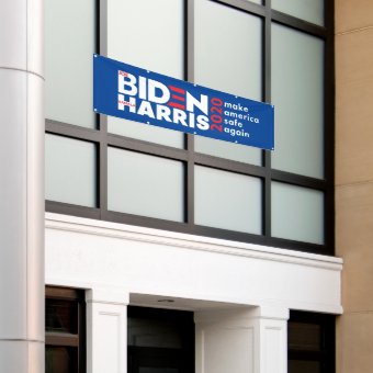 Biden Harris 2020 Election Campaign Indoor Outdoor Banner | Zazzle