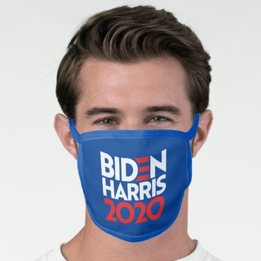 BIDEN HARRIS 2020 FACE MASK | Zazzle