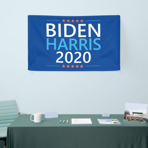 Biden Harris 2020 for President Banner | Zazzle