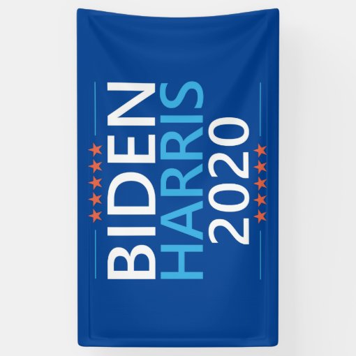 Biden Harris 2020 for President Banner | Zazzle