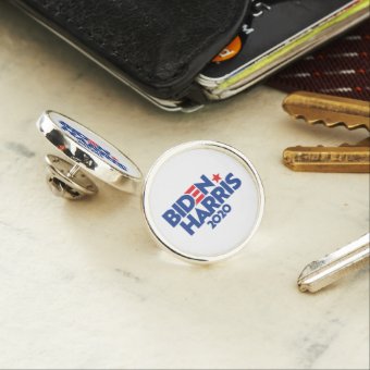 BIDEN HARRIS 2020 LAPEL PIN | Zazzle