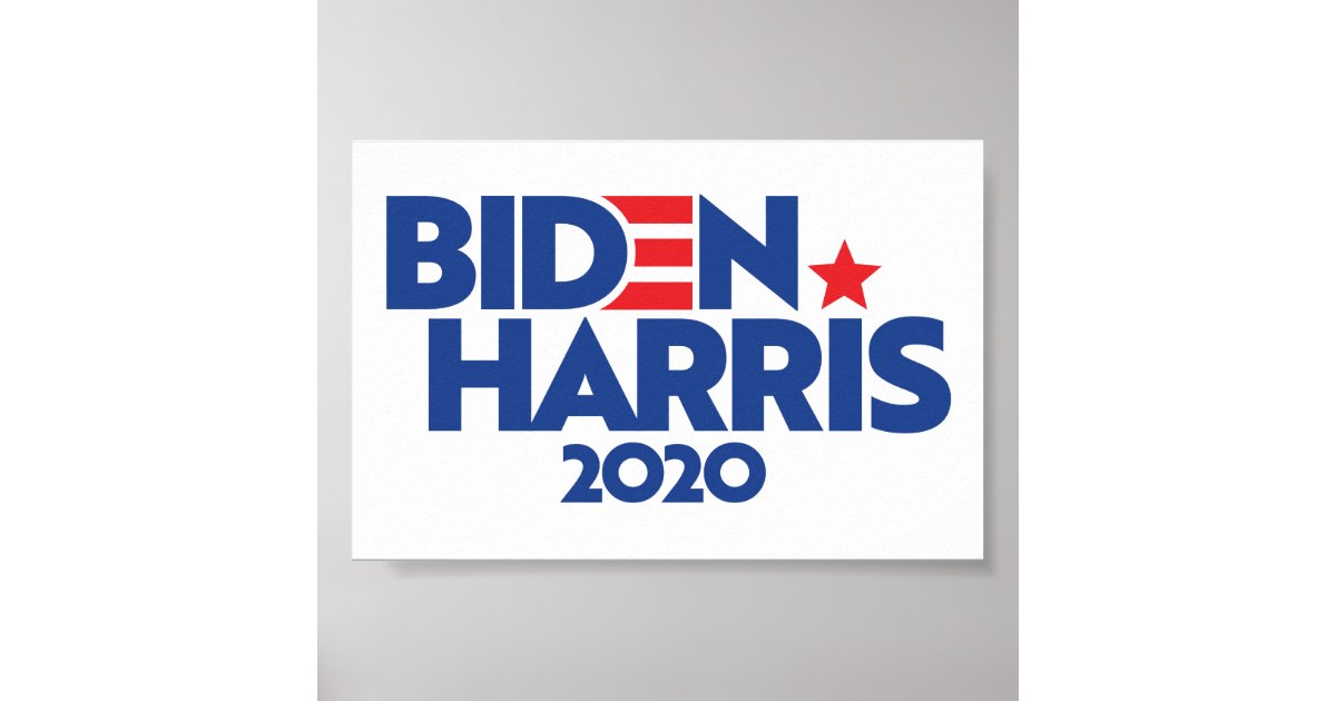 BIDEN HARRIS 2020 POSTER | Zazzle