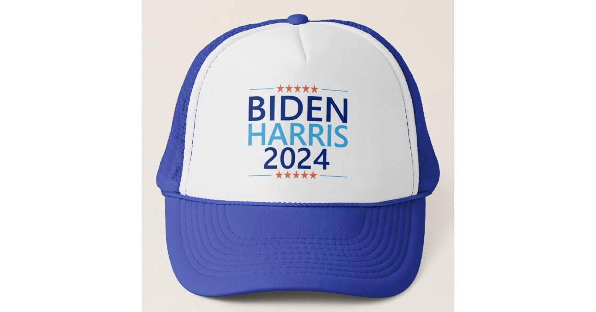 Biden Harris 2024 for President US Election Trucker Hat | Zazzle
