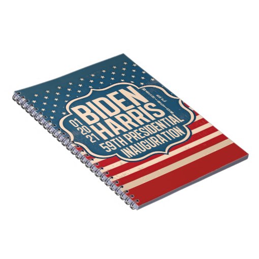 Biden Harris 59th Inauguration Commemorative Notebook | Zazzle