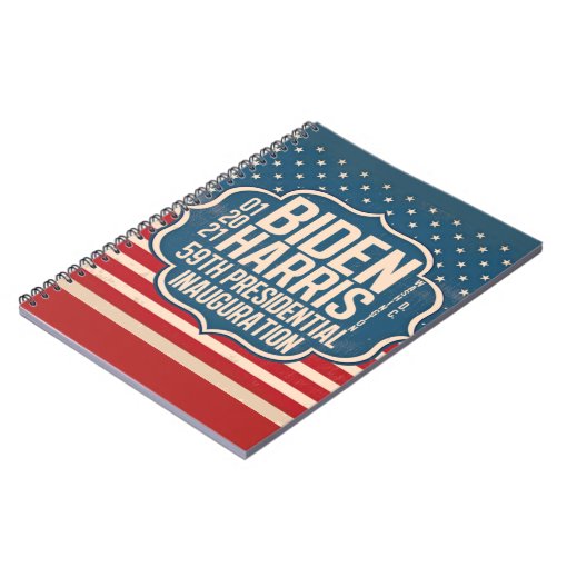 Biden Harris 59th Inauguration Commemorative Notebook | Zazzle