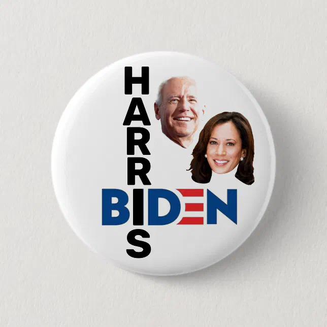 Biden/Harris Button | Zazzle