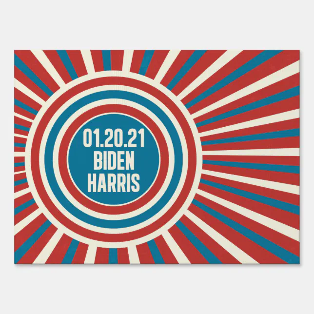 Biden Harris Inauguration Day Celebration Sign | Zazzle