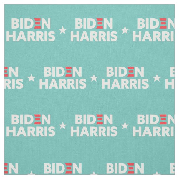 Biden Harris 2020 Election Fabric | Zazzle