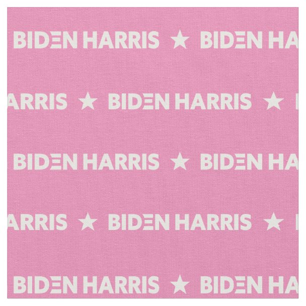 Biden Harris 2020 Election Fabric | Zazzle