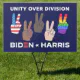 Biden Harris Unity Over Division Yard Sign | Zazzle