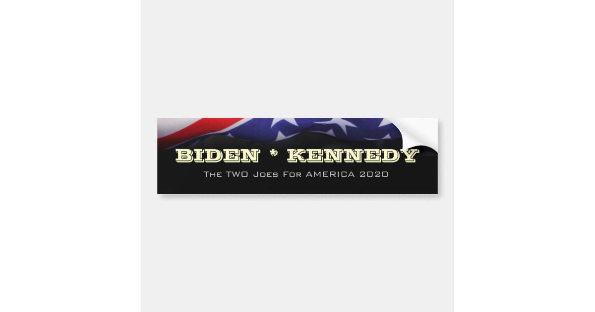 BIDEN KENNEDY 2020 Campaign Bumper Sticker | Zazzle