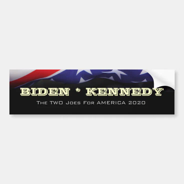 BIDEN KENNEDY 2020 Campaign Bumper Sticker | Zazzle