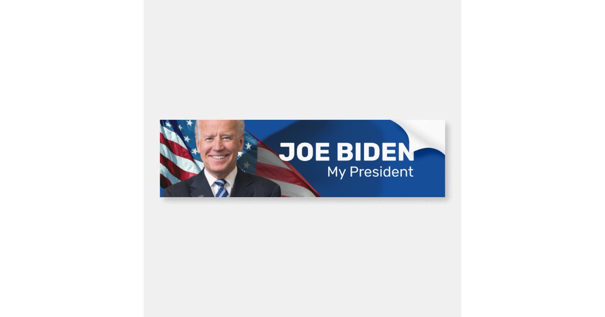 Biden My President Bumper Sticker | Zazzle