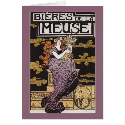 Bieres de la Meuse Promotional Poster Cards | Zazzle
