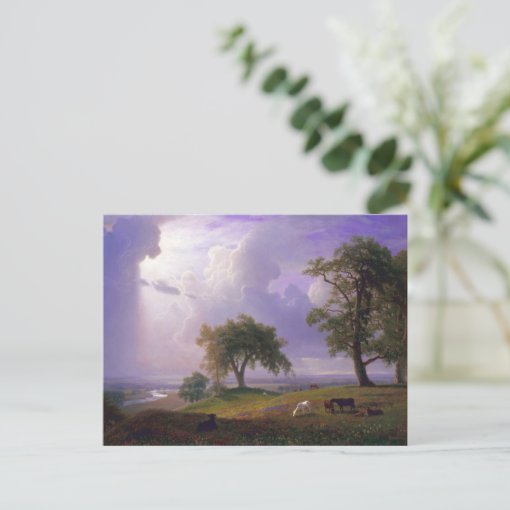 Bierstadt California Spring Painting Postcard | Zazzle