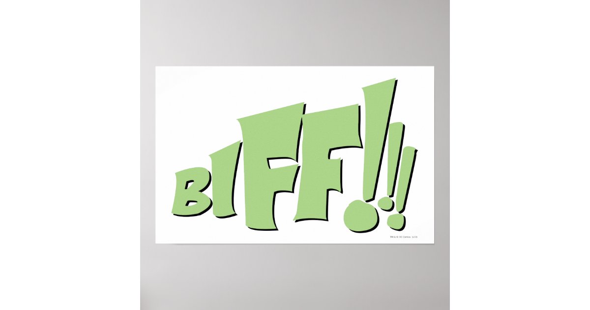 BIFF!!! POSTER | Zazzle