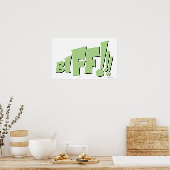BIFF!!! POSTER | Zazzle