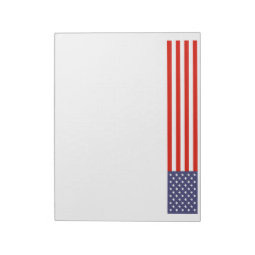 Big American flag note pads | Stars and stripes | Zazzle