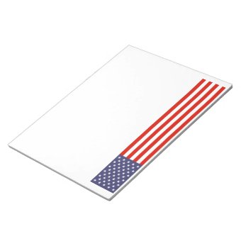 Big American flag note pads | Stars and stripes | Zazzle