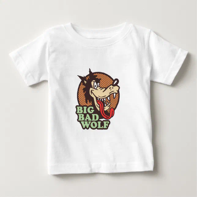 Big Bad Wolf Baby T-Shirt | Zazzle