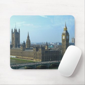 Big Ben and Houses of Parliament - London Mouse Pad | Zazzle