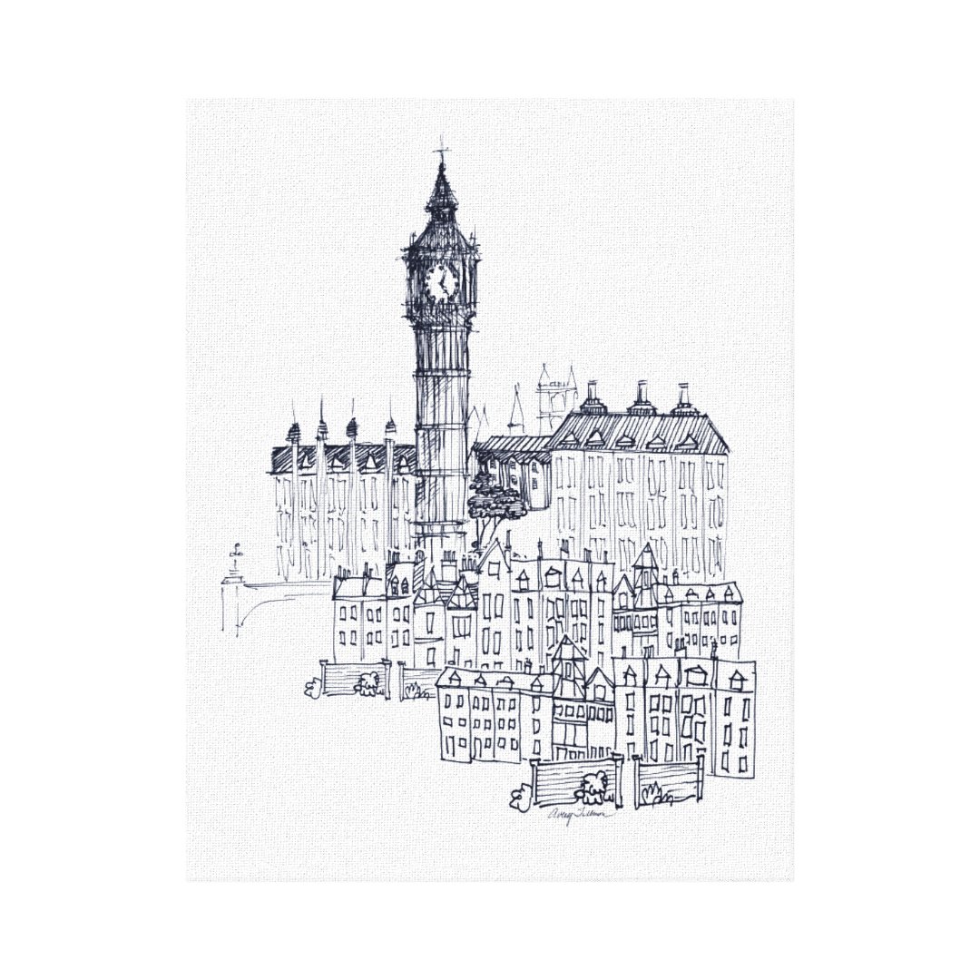 Big Ben Canvas Print | Zazzle
