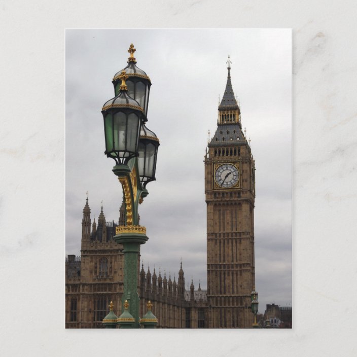 Big Ben - London - Postcard | Zazzle.com