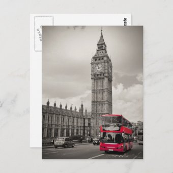 Big Ben London Postcard | Zazzle