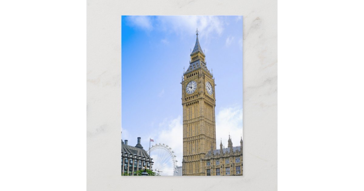Big Ben London UK Postcard | Zazzle