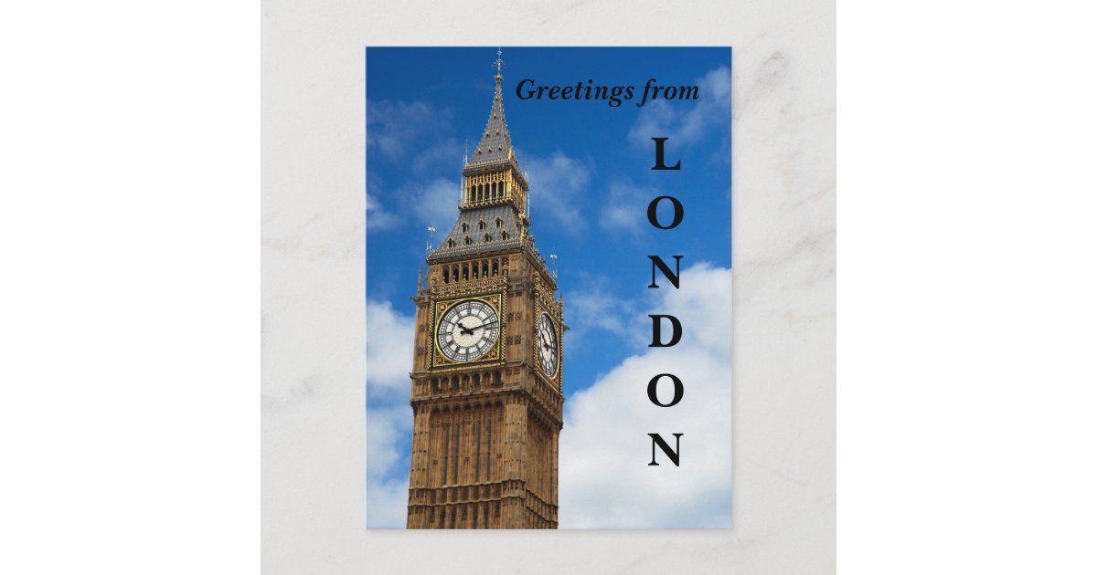 Big Ben Postcard | Zazzle