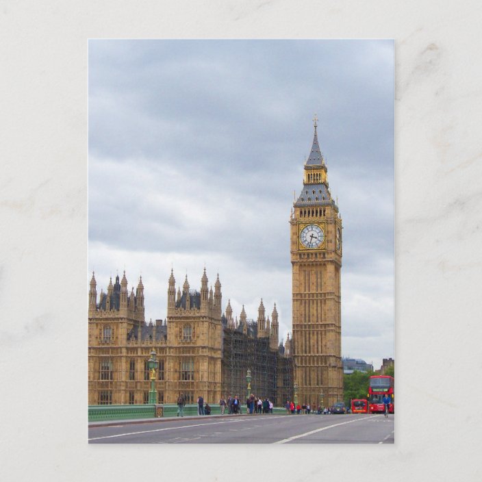 Big Ben Postcard | Zazzle.com