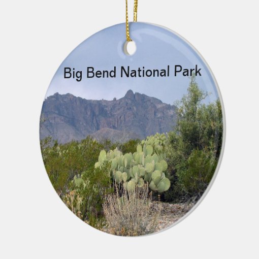 Big Bend National Park Ornament | Zazzle