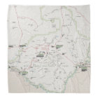 Big Bend (Texas) map bandana | Zazzle