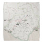 Big Bend (Texas) map bandana | Zazzle