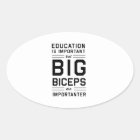 Biceps Emoji Classic Round Sticker | Zazzle.com