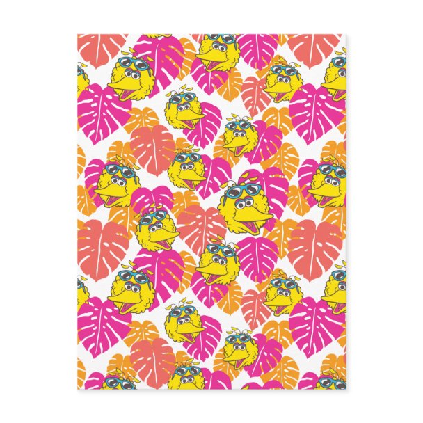 Big Bird | Tropical Pattern Fabric | Zazzle.com