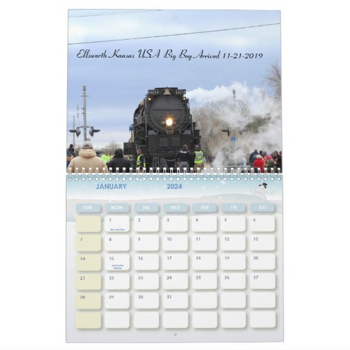 Big Boy 4014 Calendar | Zazzle