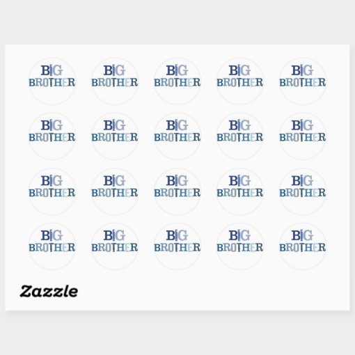 Big Brother Stickers | Zazzle