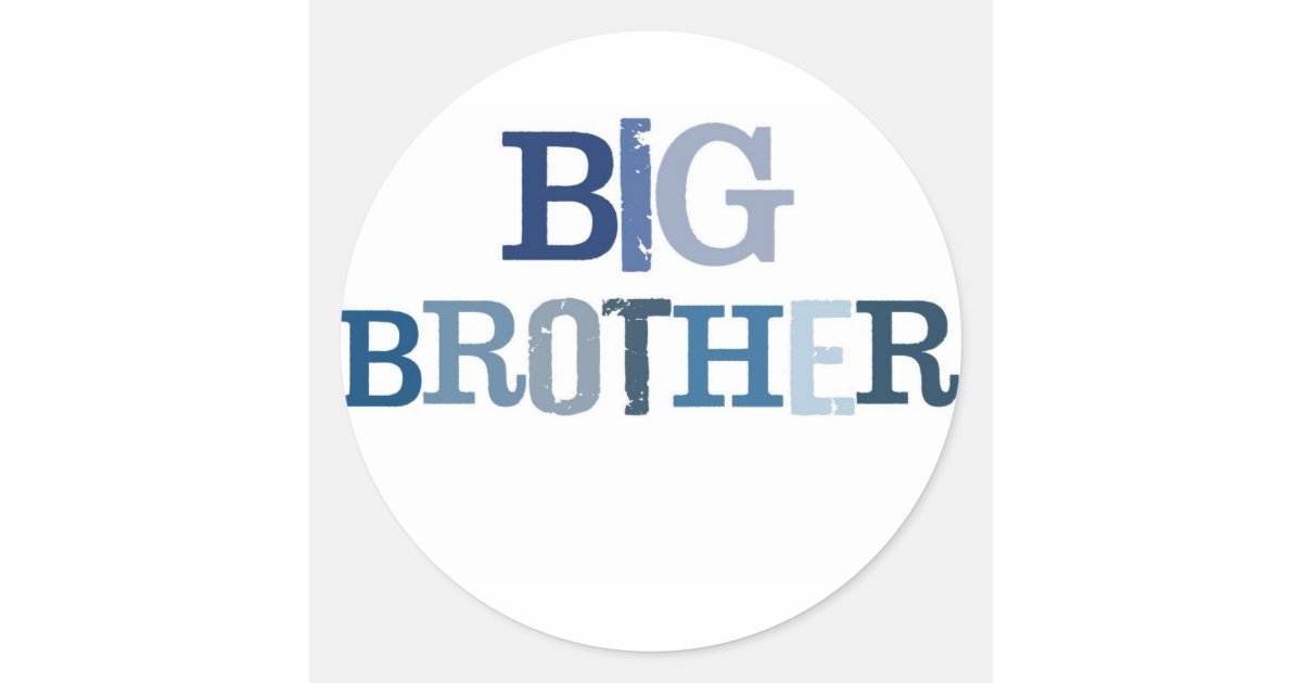 Big Brother Stickers | Zazzle