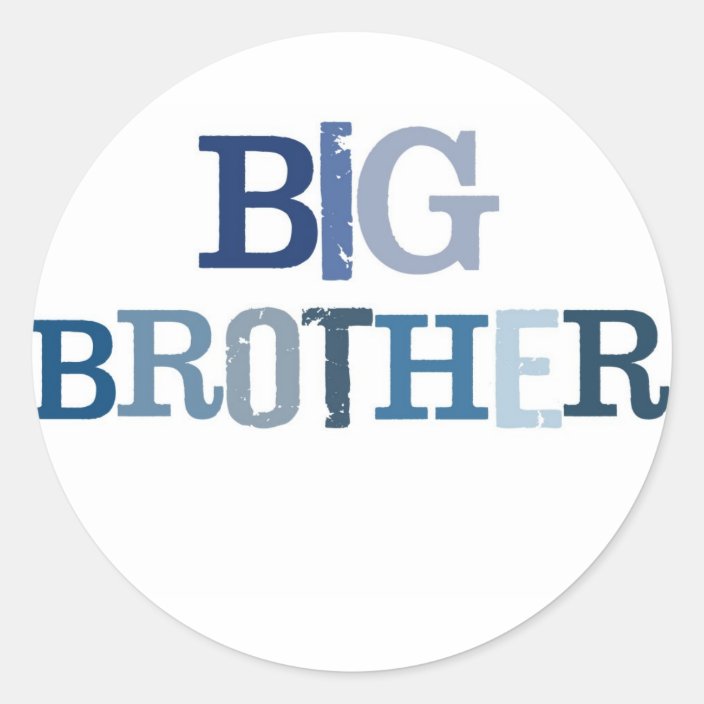 Big Brother Stickers | Zazzle.com