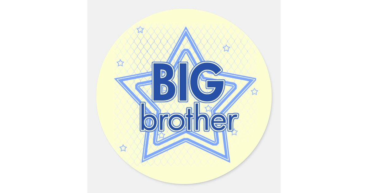 Big Brother Stickers | Zazzle