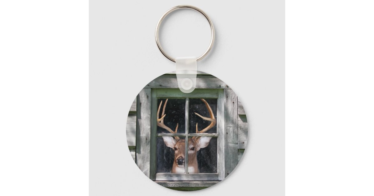 Big Buck Keychain | Zazzle