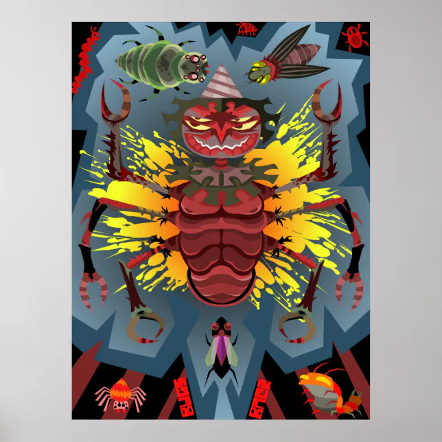 Big Bug Poster | Zazzle