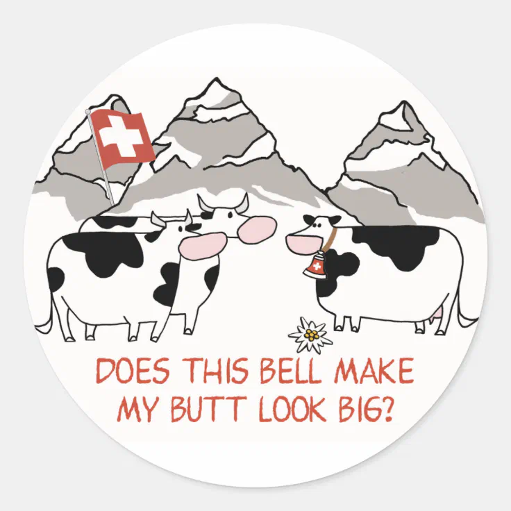 Big Butt Sticker | Zazzle