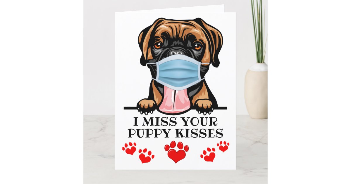 Big Card Valentine Puppy Love | Zazzle